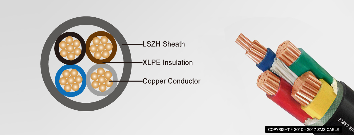 LSZH Cables - ZMS Provide Standards Low Smoke Zero Halogen Cable