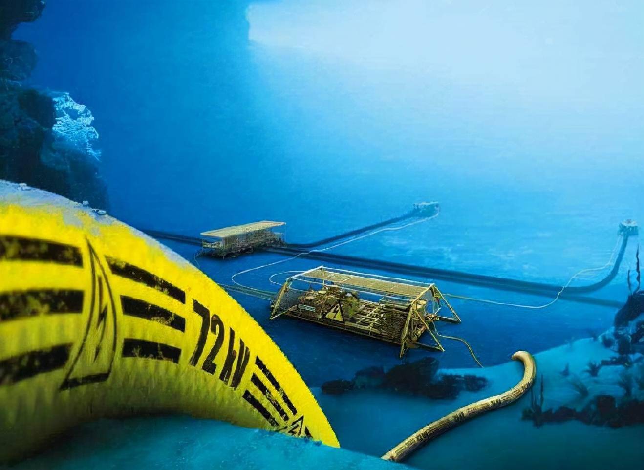 Subsea transmission is only possible with submarine DC cables?